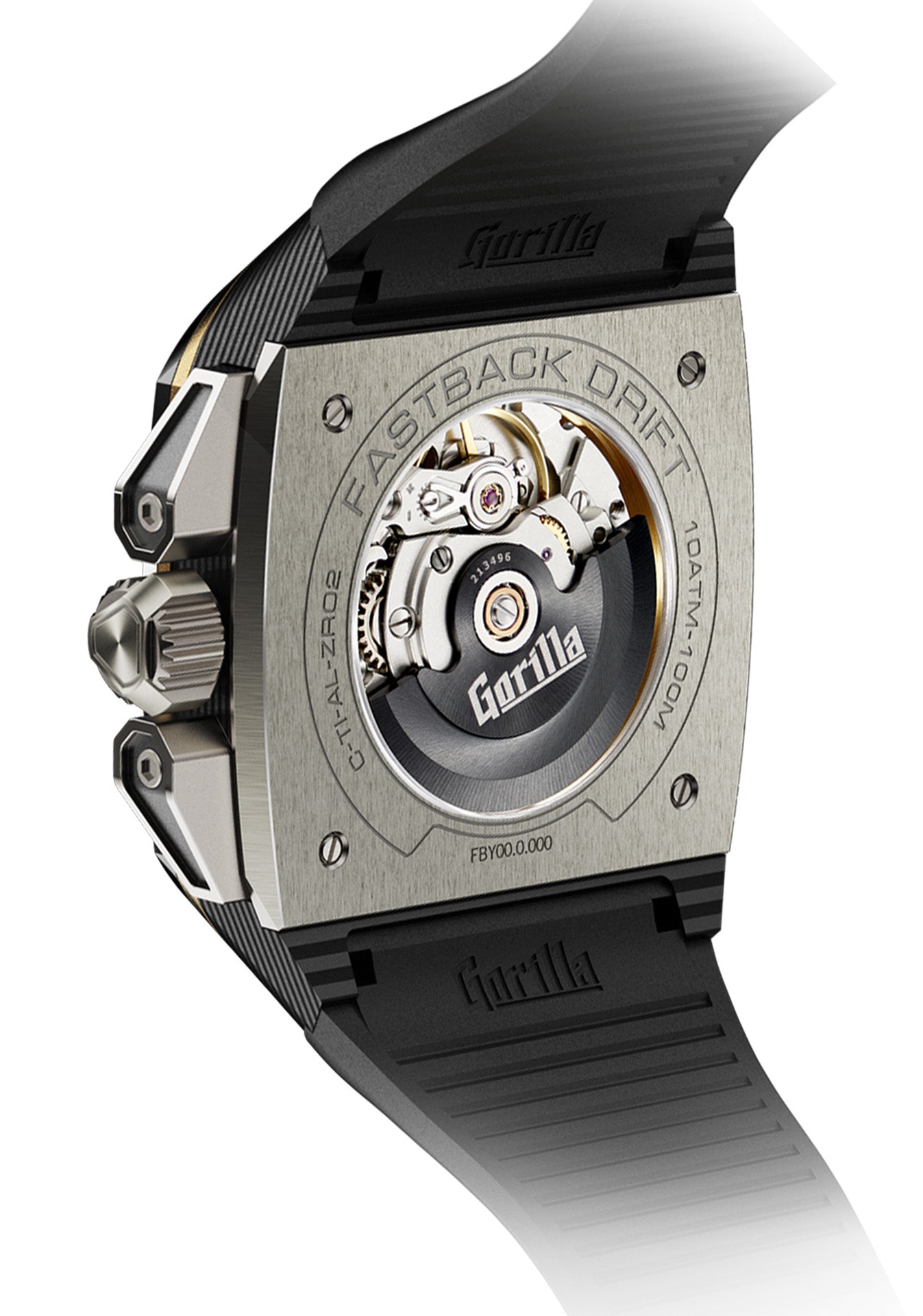 Wandering Hours Safari 44mm swiss made for men – Gorilla Watches